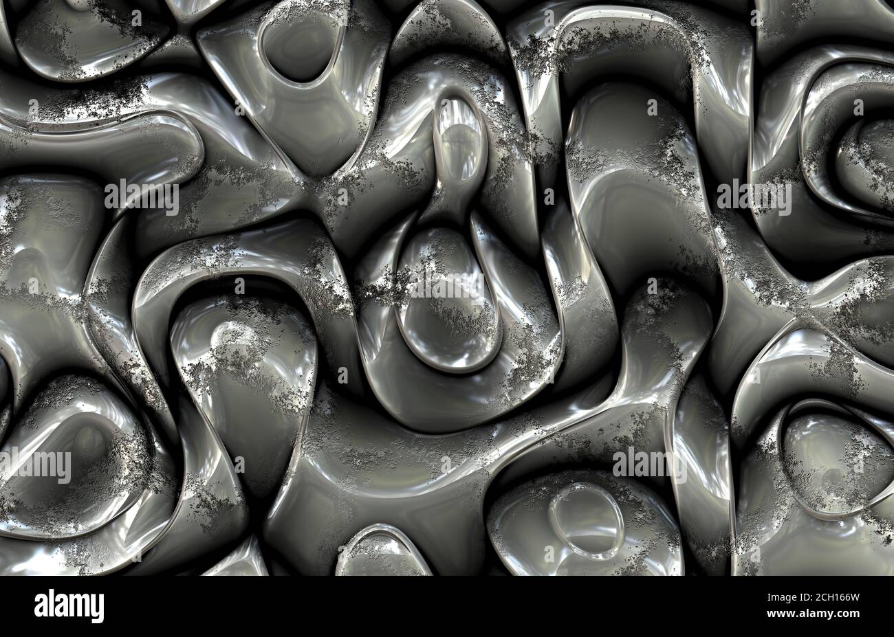 abstract plastic distressed sculpture art Stock Photo - Alamy
