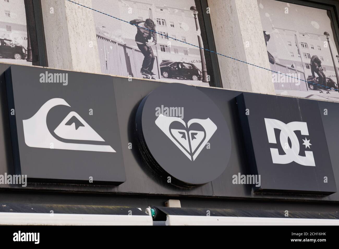 Roxy logo hi-res stock photography and images - Alamy