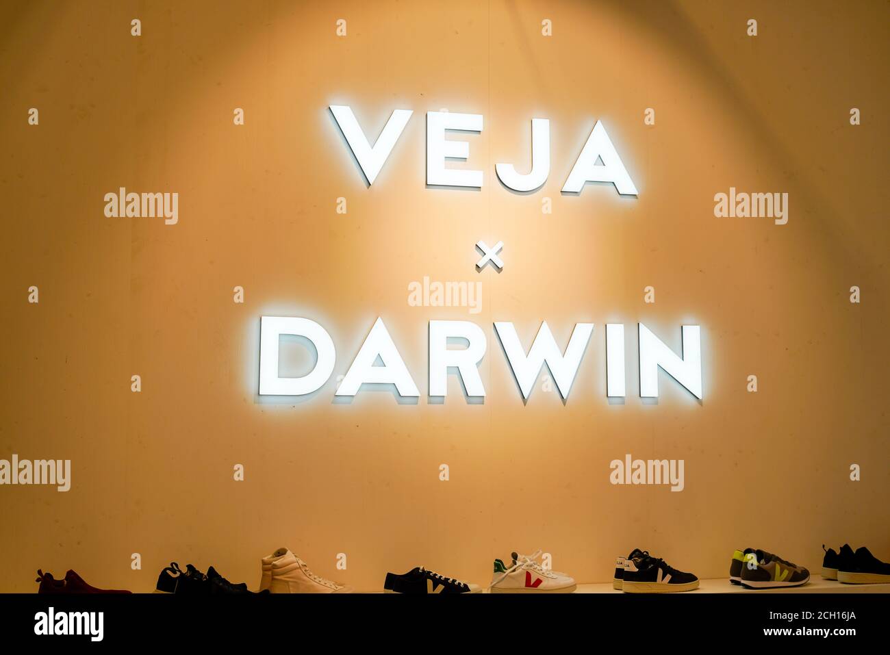 Veja logo hi-res stock photography and images - Alamy