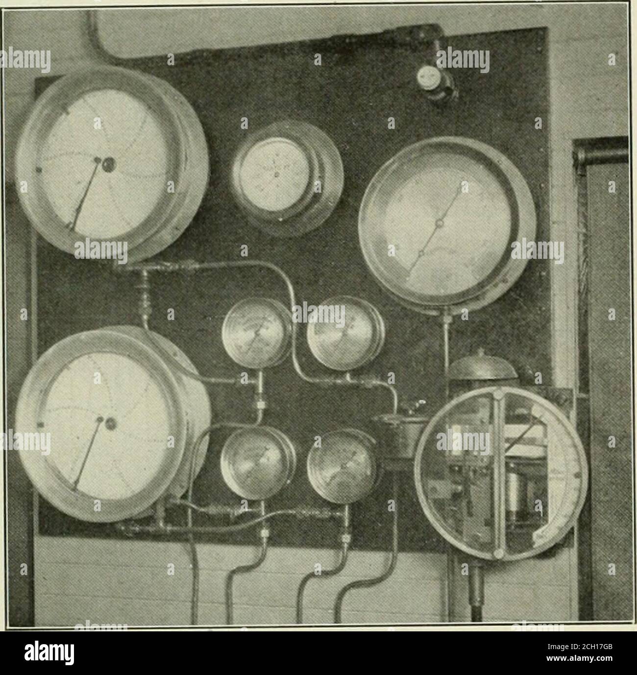 . American engineer . Recording Apparatus in Dynamometer Car Showing ...