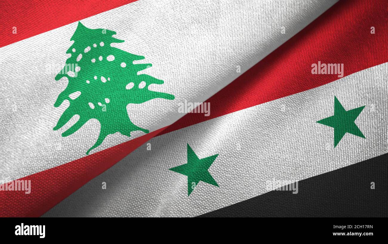 Lebanon syria flag hi-res stock photography and images - Alamy