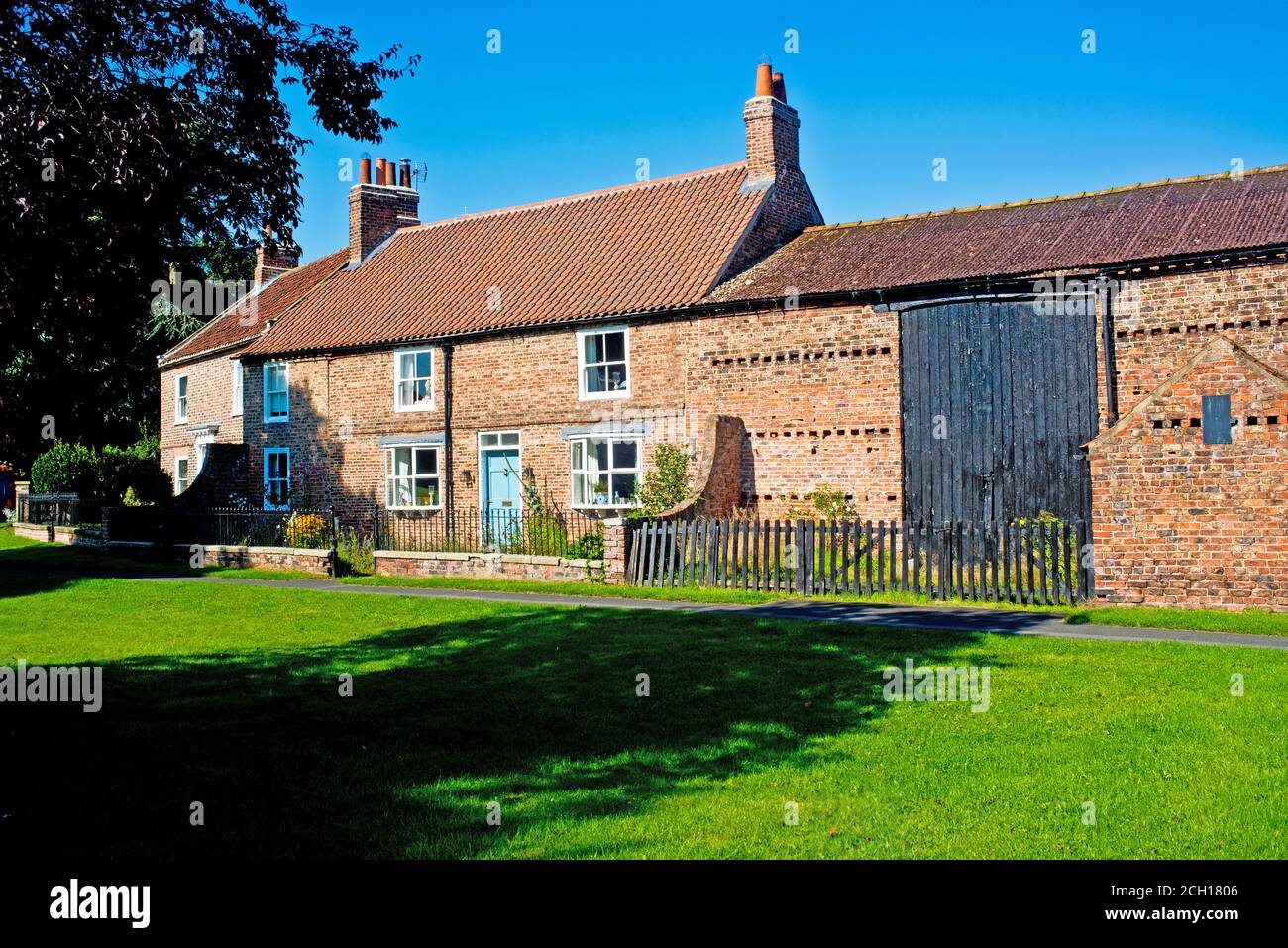 Farmbuilding and cottage, Upper Poppleton, North Yorkshire, England ...