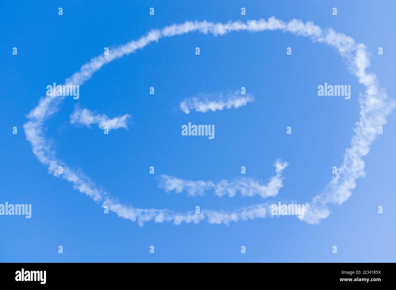Smiley face in the syk Stock Photo - Alamy