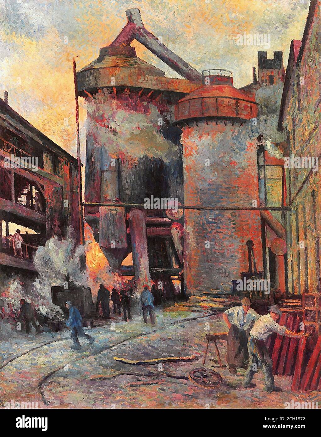 19th century blast furnace hi-res stock photography and images - Alamy