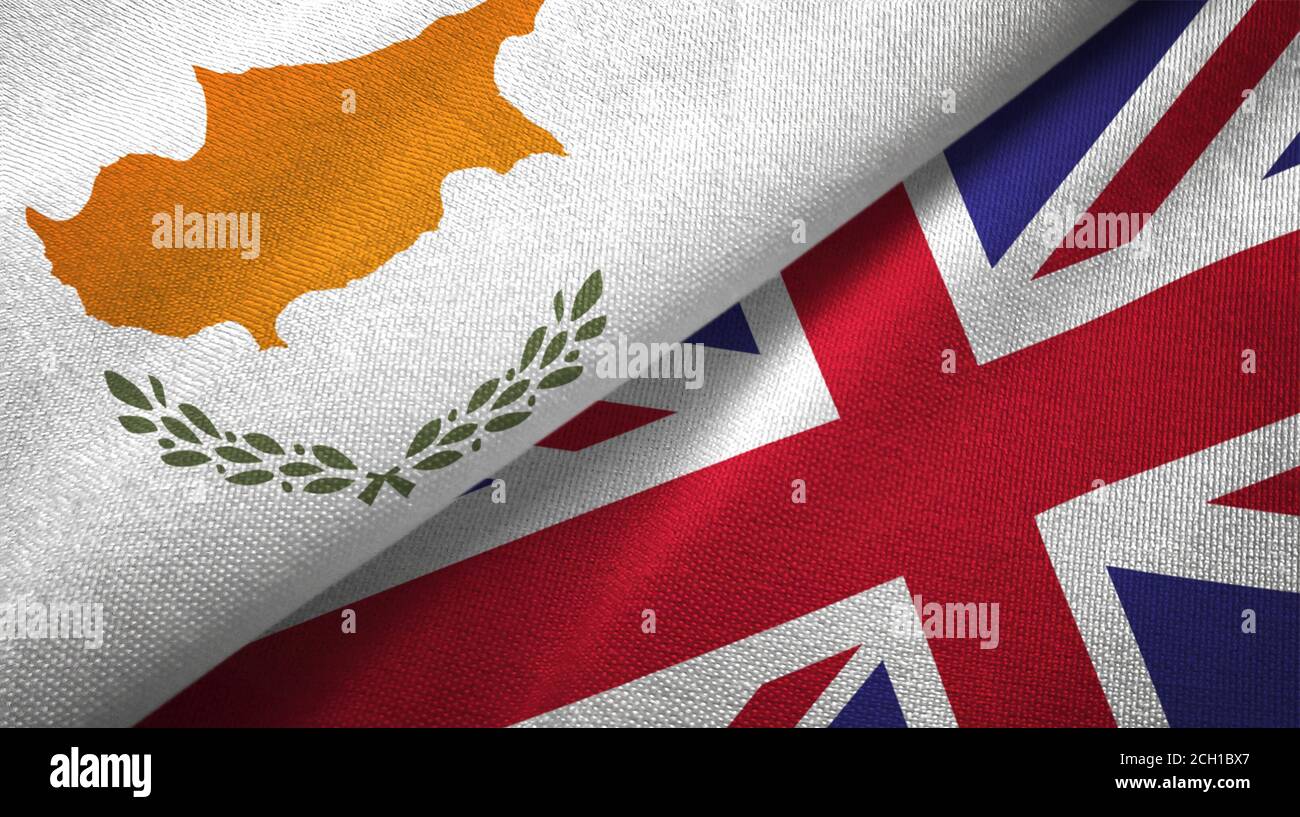 Cyprus united kingdom flag hi-res stock photography and images - Alamy