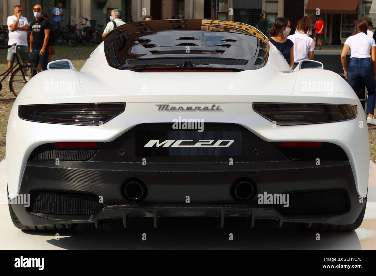 MODENA - ITALY - September 10, 2020 - Public presentation of the new ...