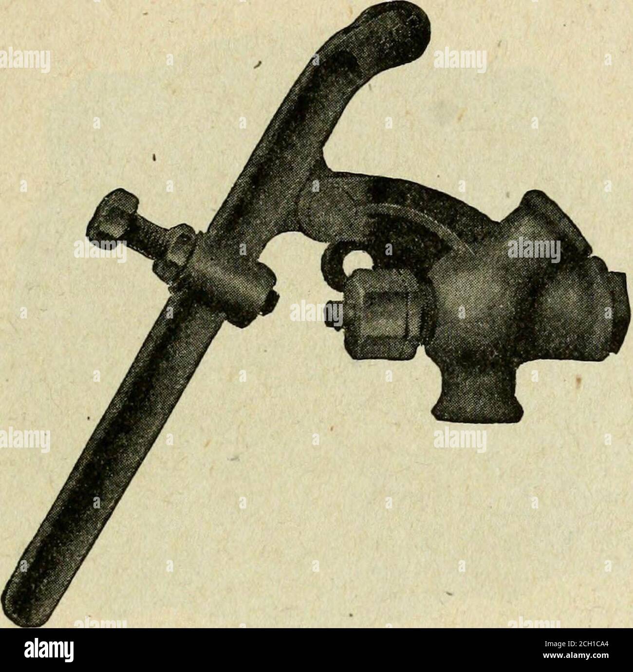 Steam locomotive hand lever hi-res stock photography and images - Alamy