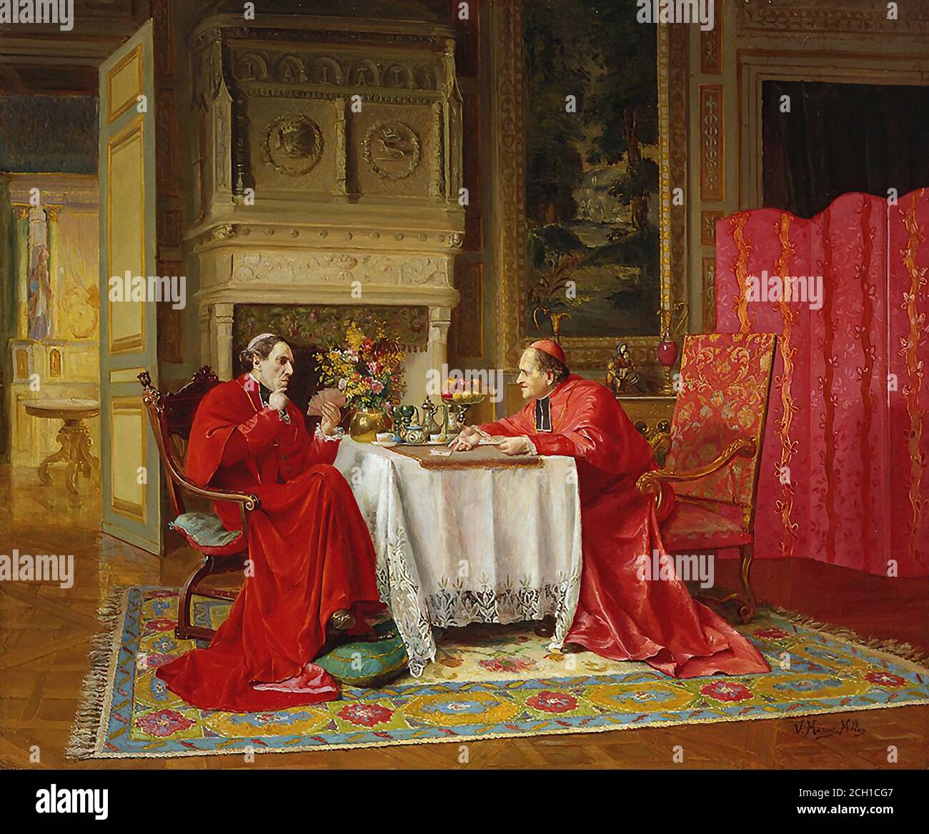 Marais-Milton Victor - Playing Cards - French School - 19th and Early ...