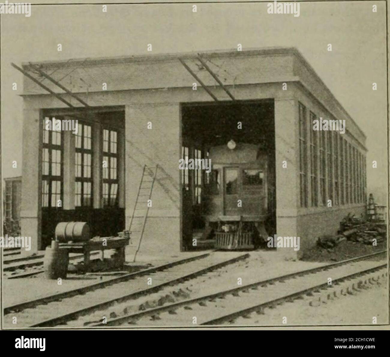 . Electric railway review . itswitch is closed. The control circuit ...