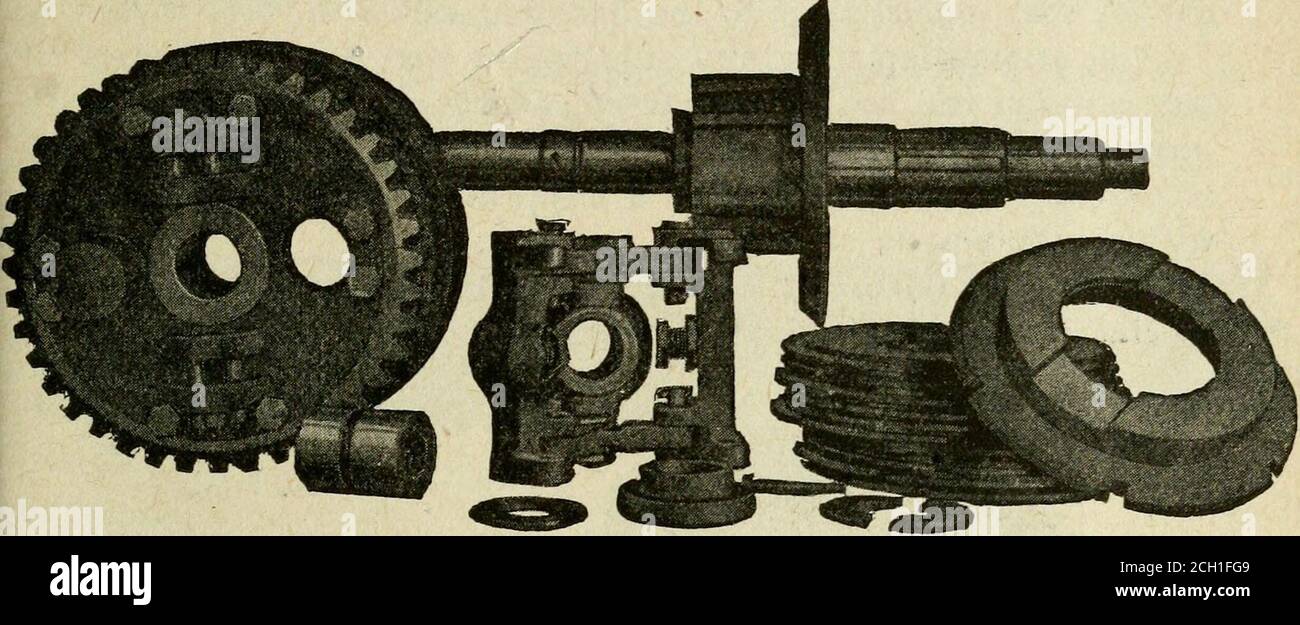 . Science of railways . Fig. 14—Phantom View of Engine, Showing Clutch ...