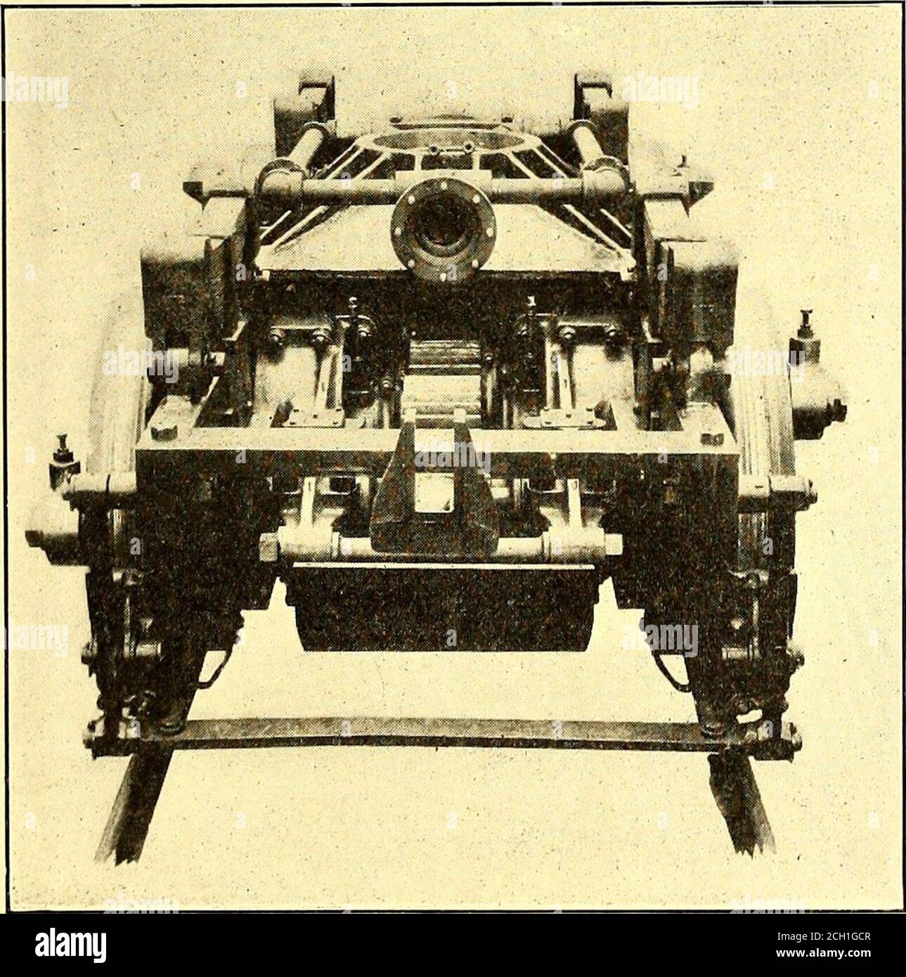 . The Street railway journal . ders. The frame of the cylinder end is ...