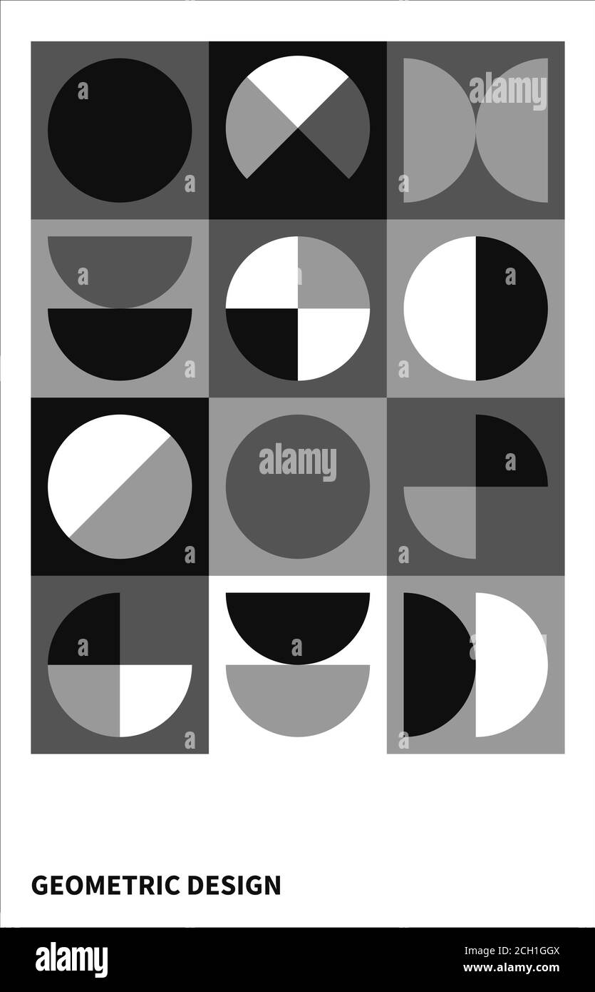 2d shapes Black and White Stock Photos & Images - Alamy
