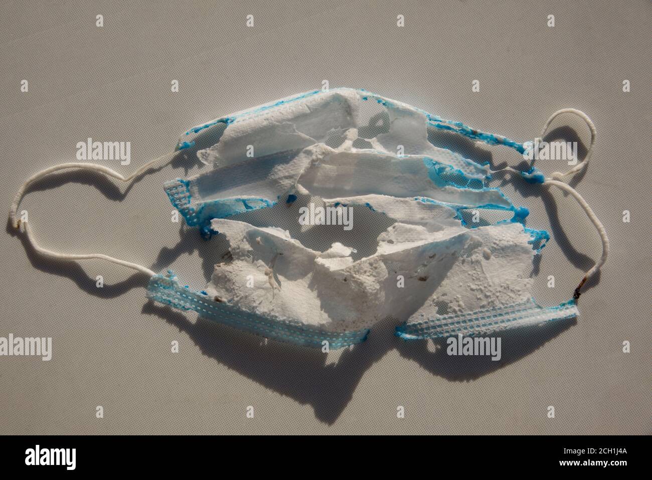 Pollution of the environment by personal protective equipment against ...