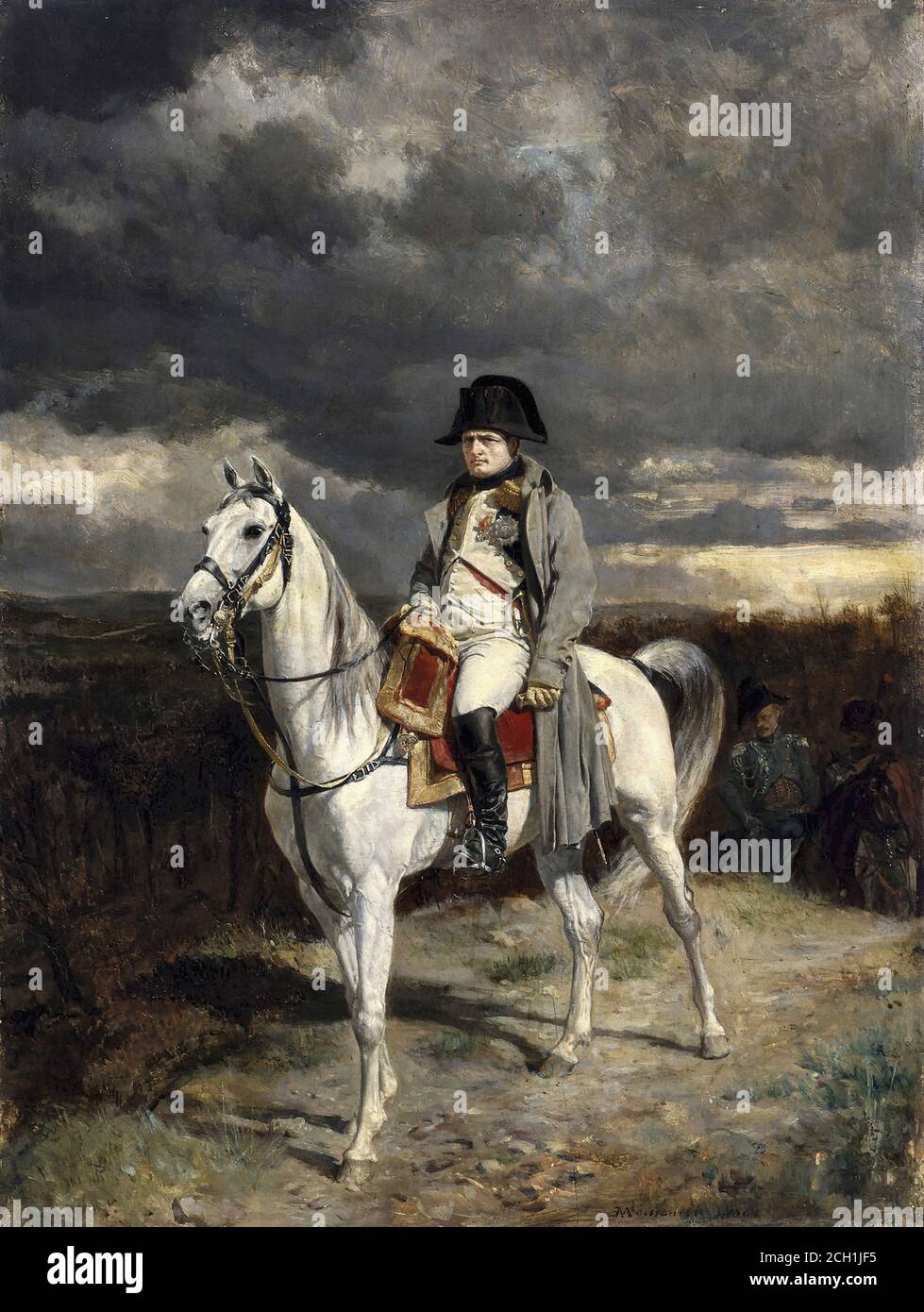 Meissonier Jean-Louis Ernest - Napoleon I (1814) - French School - 19th ...