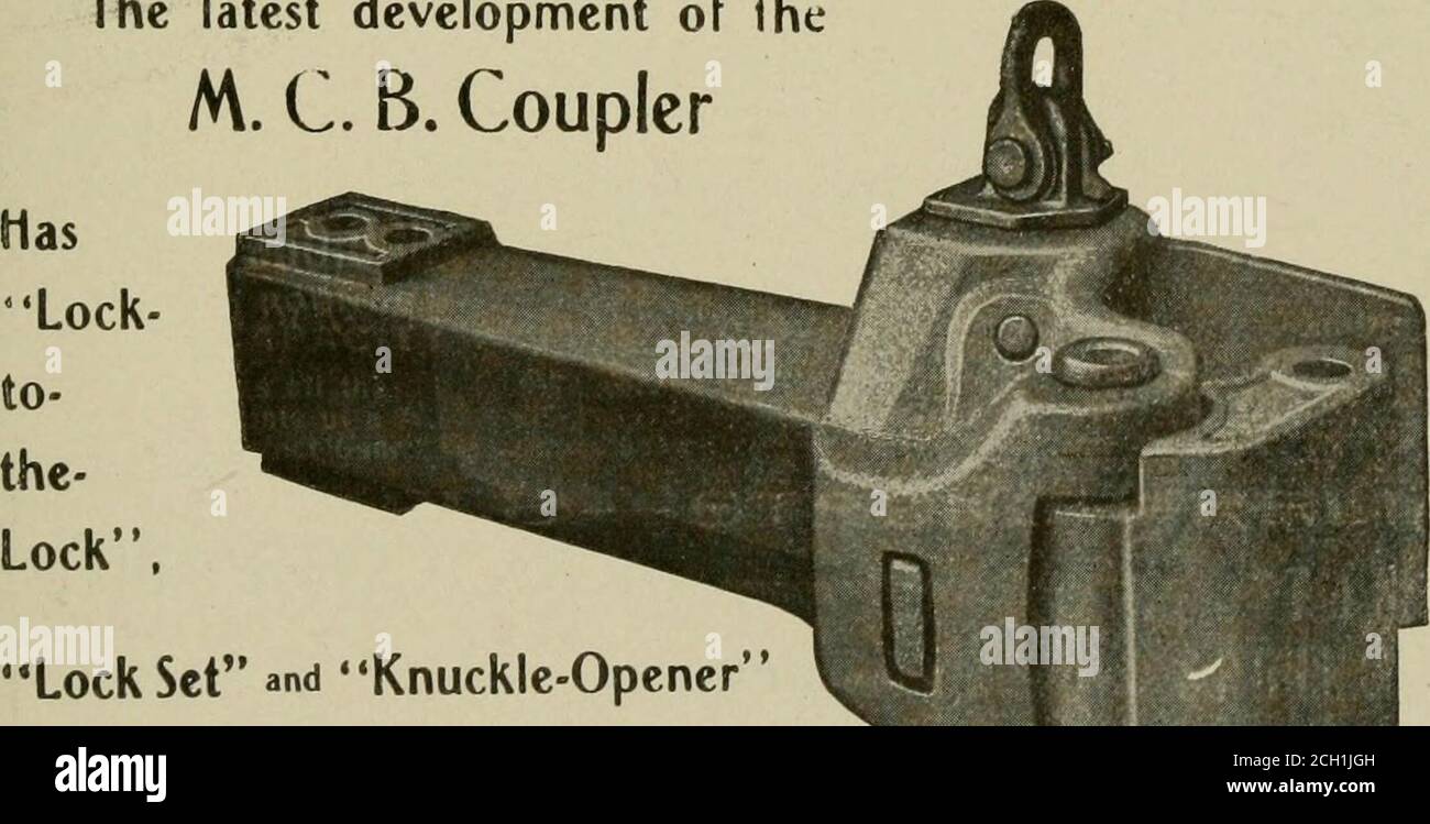 Knuckle coupler hi-res stock photography and images - Alamy