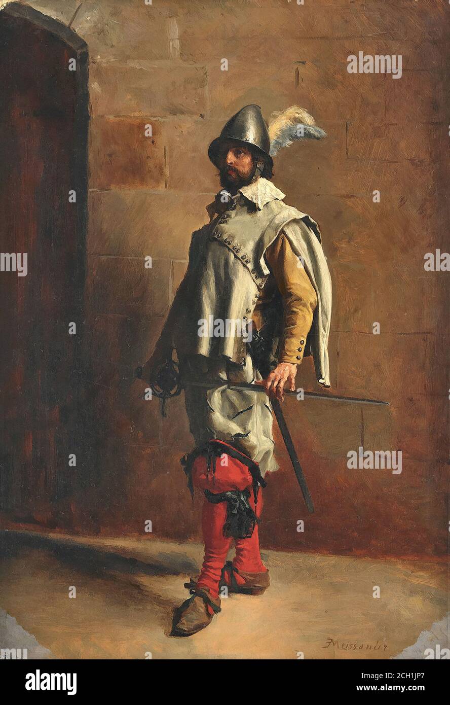 Meissonier Jean-Louis Ernest - Soldier - French School - 19th and Early ...