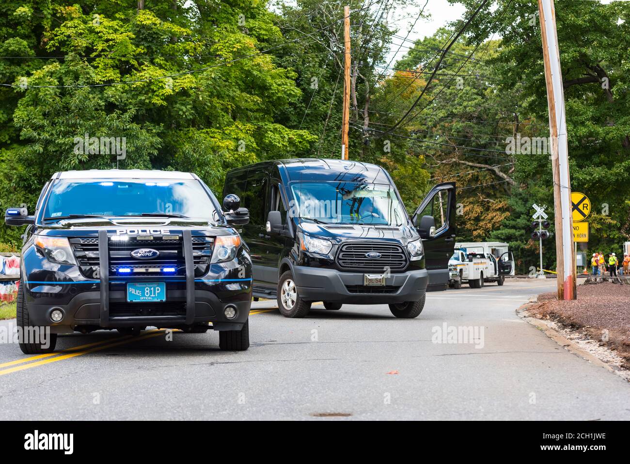 Stow police police car hi-res stock photography and images - Alamy