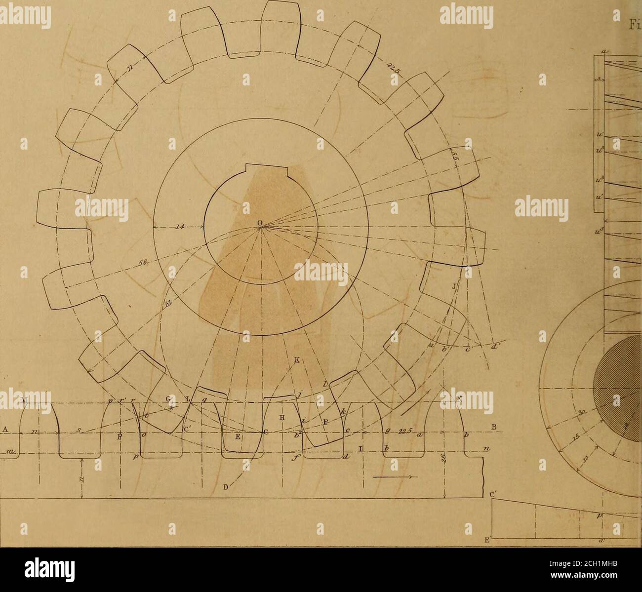 . The practical draughtsman's book of industrial design, and machinist ...