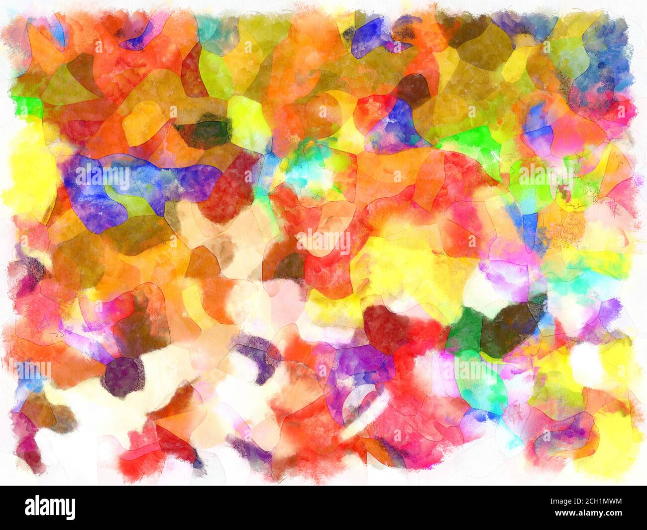 Various patterns painted in color hi-res stock photography and images ...