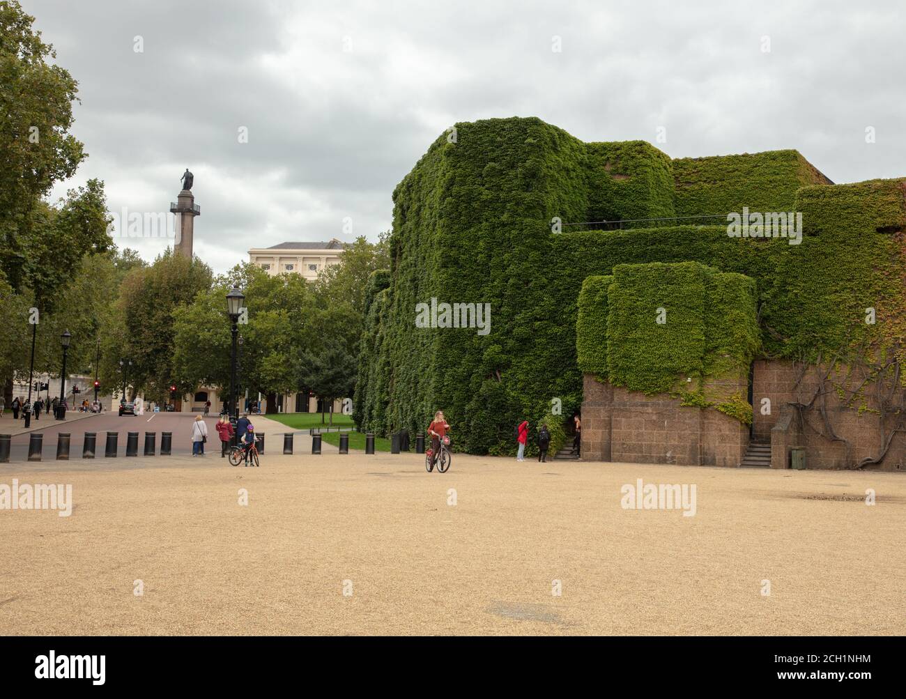 Horse Guards Parade looking towards Admiralty City, a world war two ...
