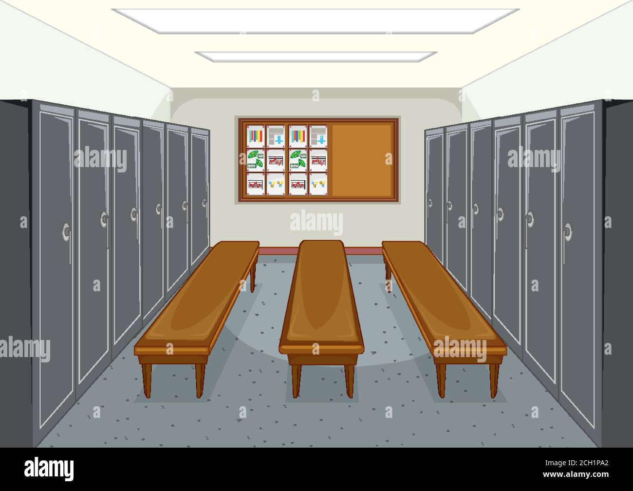 Primary school locker room hi-res stock photography and images - Alamy