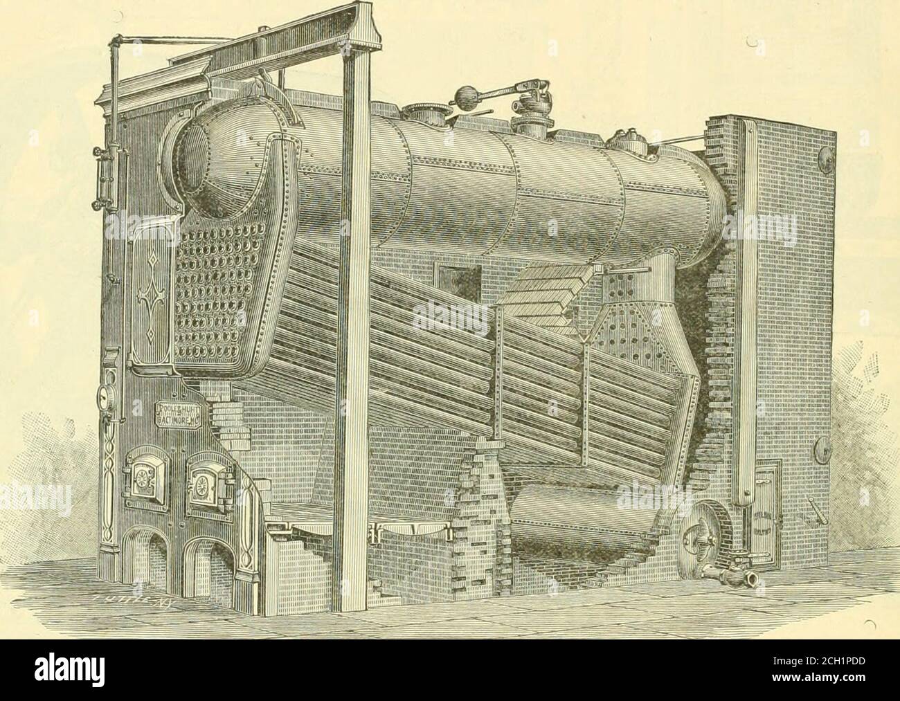 . American engineer and railroad journal . -tube boiler made by the ...