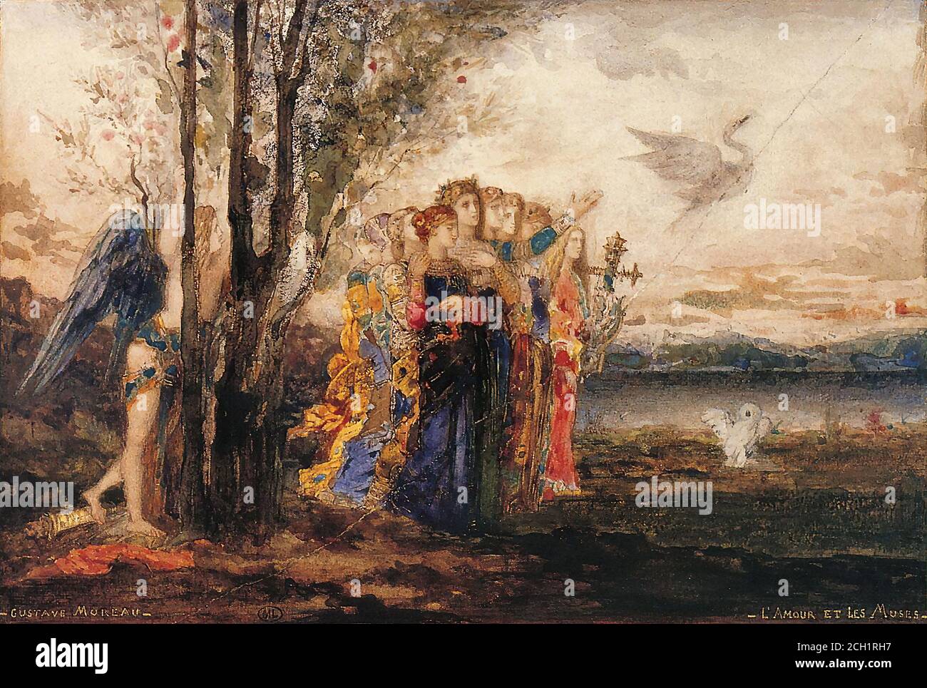 Gustave moreau muses hi-res stock photography and images - Alamy