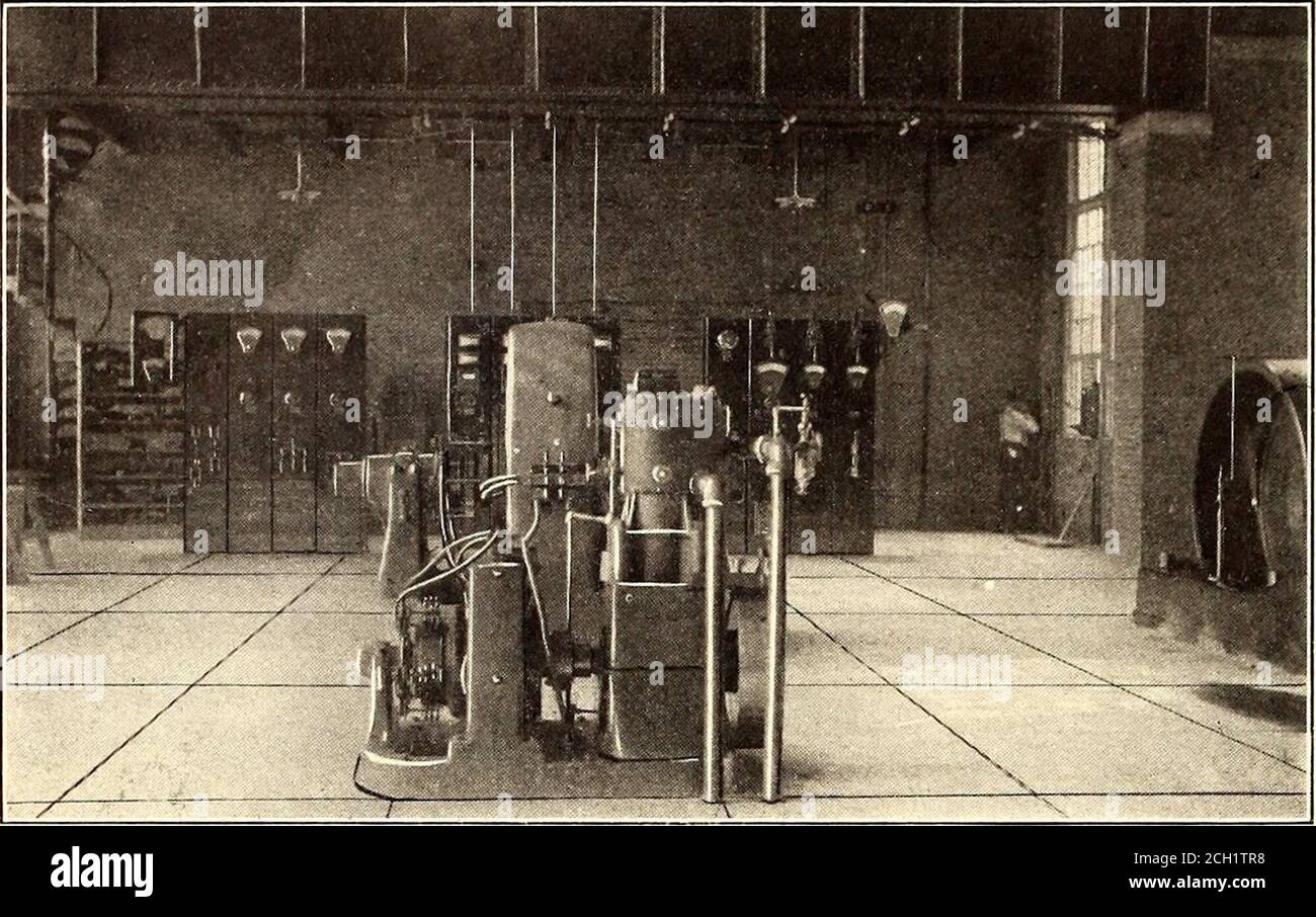 . The Street railway journal . OIL SWITCH ROOM IN GALLERY OF BAY WINDOW ...