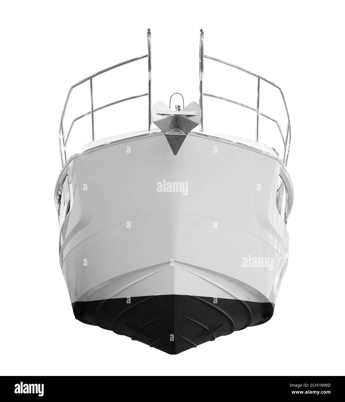 Sea boat ship yacht front deck Cut Out Stock Images & Pictures - Alamy