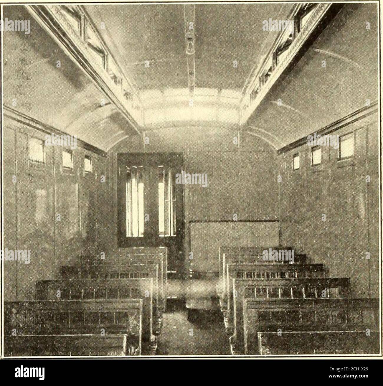 . Electric railway journal . Montreal Prison Car—Interior of Car ...