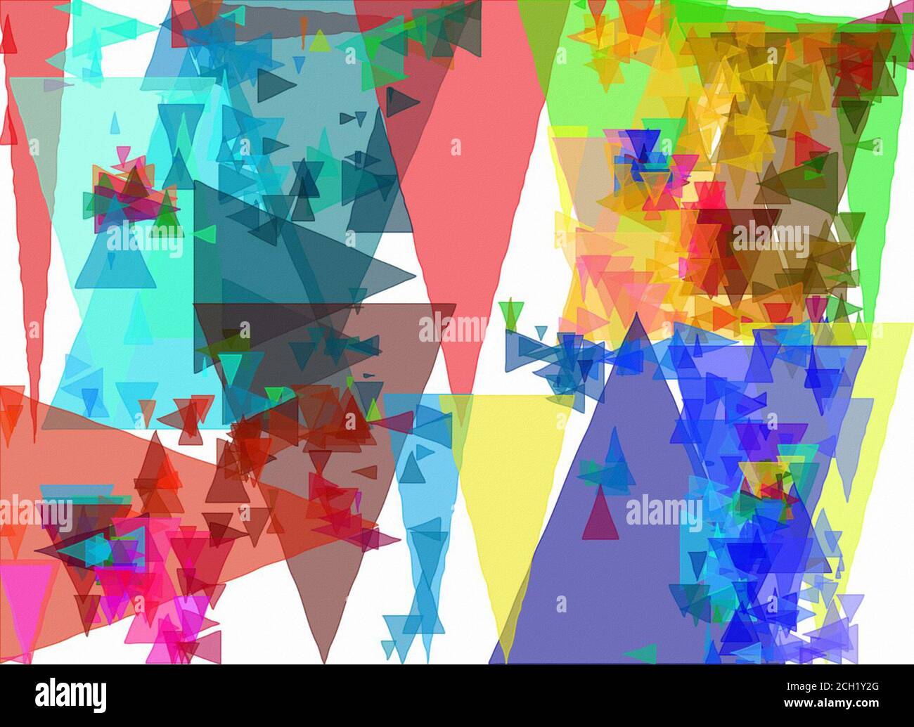 Abstraction with angular shapes hi-res stock photography and images - Alamy