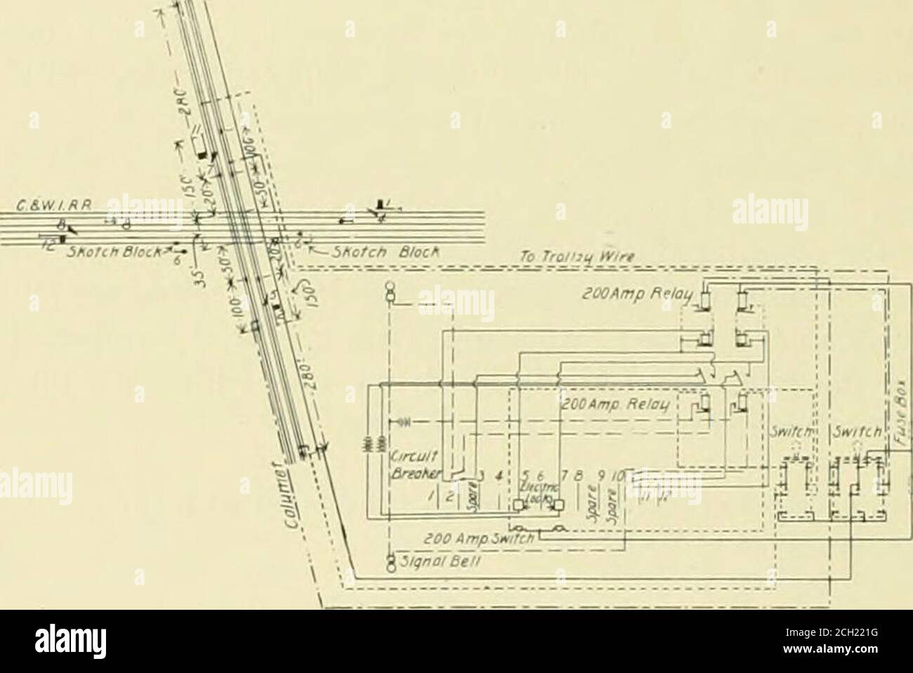. The street railway review . companies to their interlock-ing ...