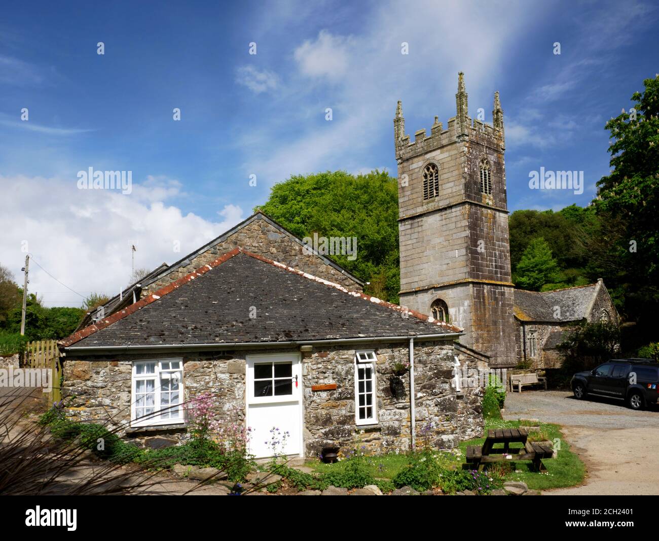 St Anthony-in-Meneage, Helford, Cornwall Stock Photo - Alamy