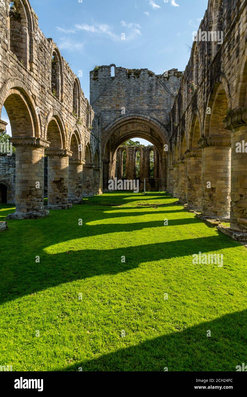 The ruins of Buildwas Abbey, a 12th Century Cistercian Monastery ...
