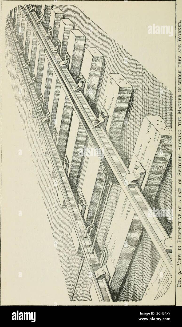 . The working and management of an English railway . unction. The ...