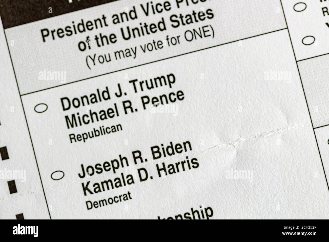 Candidates names hi-res stock photography and images - Alamy