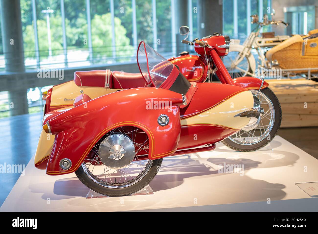 1951 Pannonia TL-250 motorcycle and Sidecar at the Barber Motorsport ...