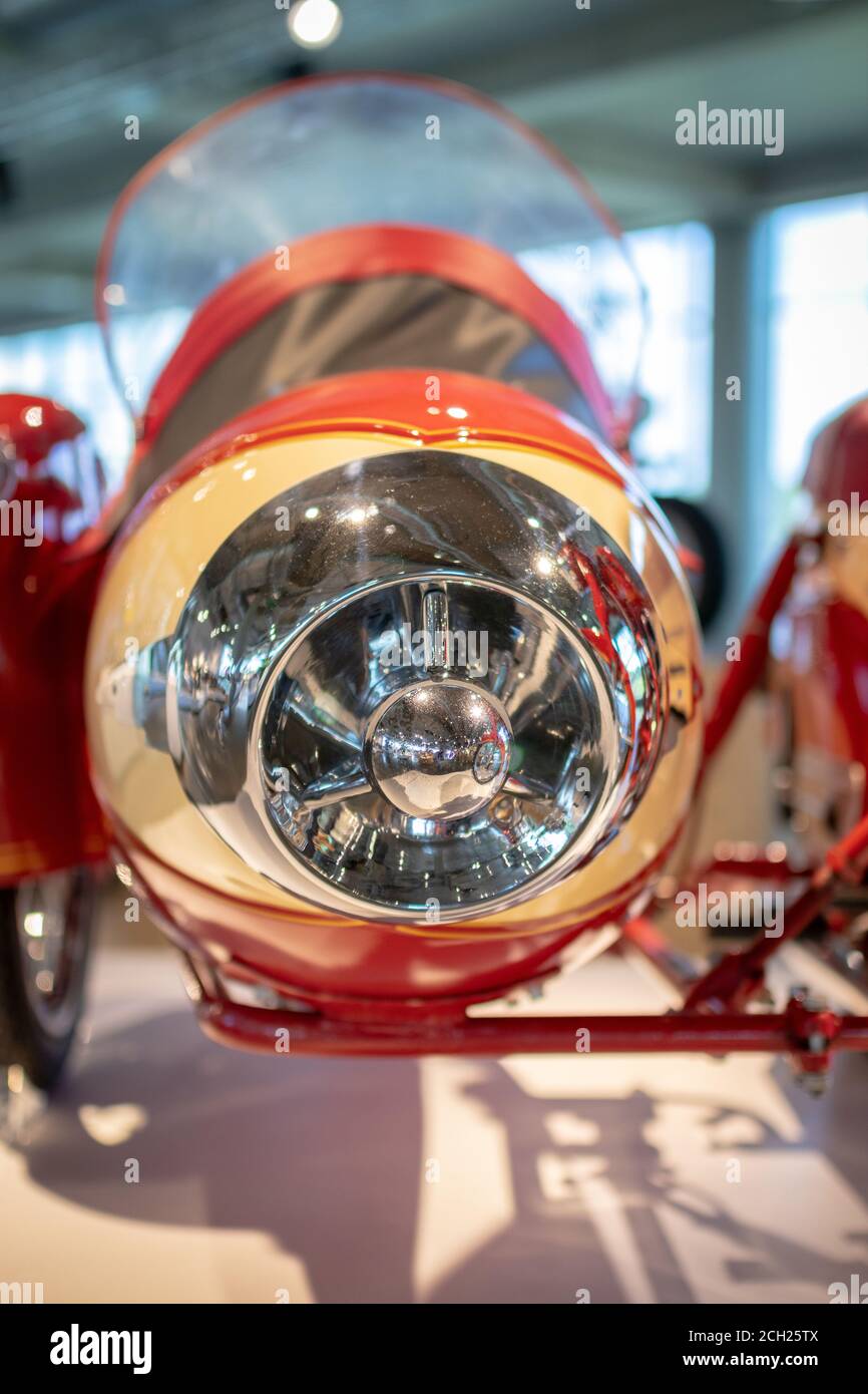 1951 Pannonia TL-250 motorcycle and Sidecar at the Barber Motorsport ...