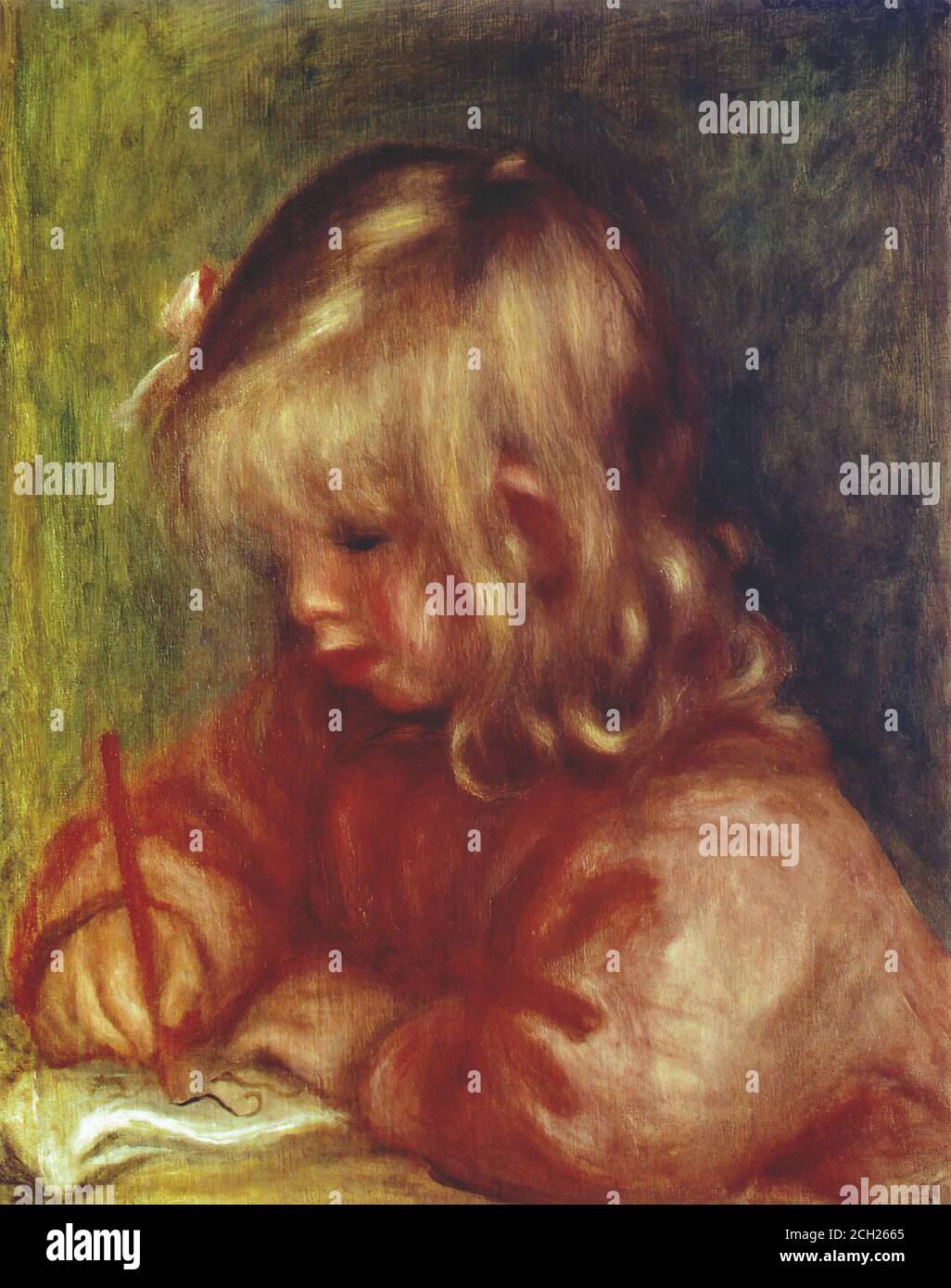 Pierre-Auguste Renoir - Coco Drawing 1905 - French School - 19th ...