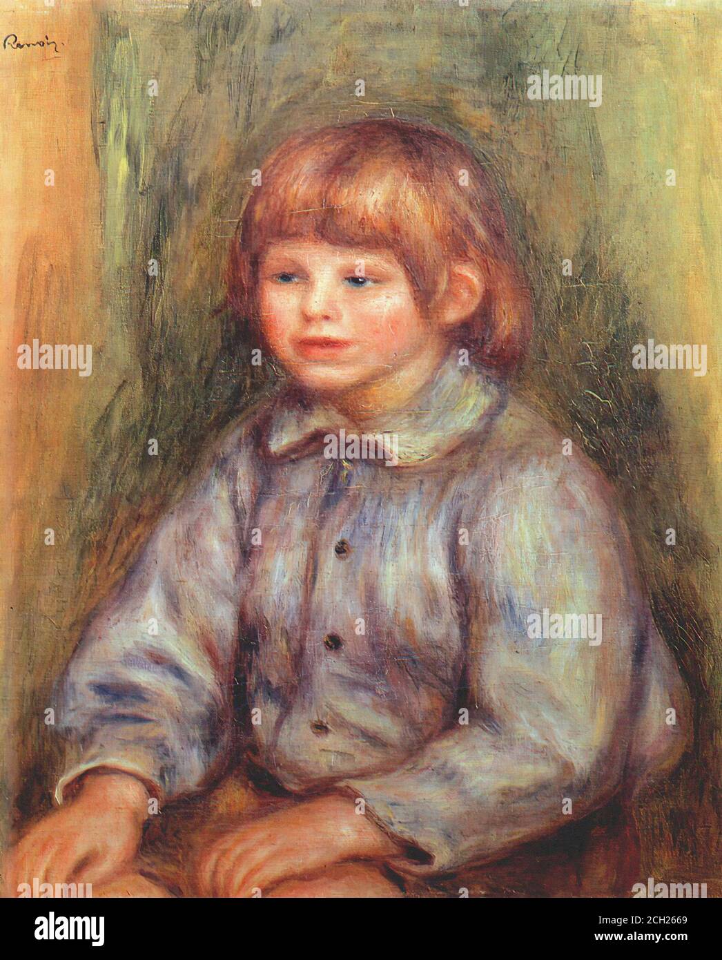 Pierre-Auguste Renoir - Coco C.1908-9 - French School - 19th Century ...