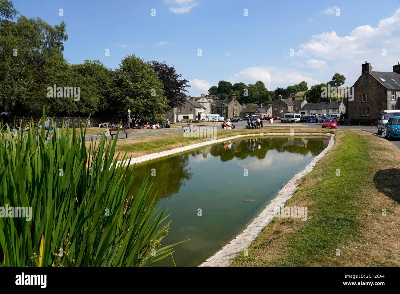 Hartington village Derbyshire England UK Stock Photo - Alamy