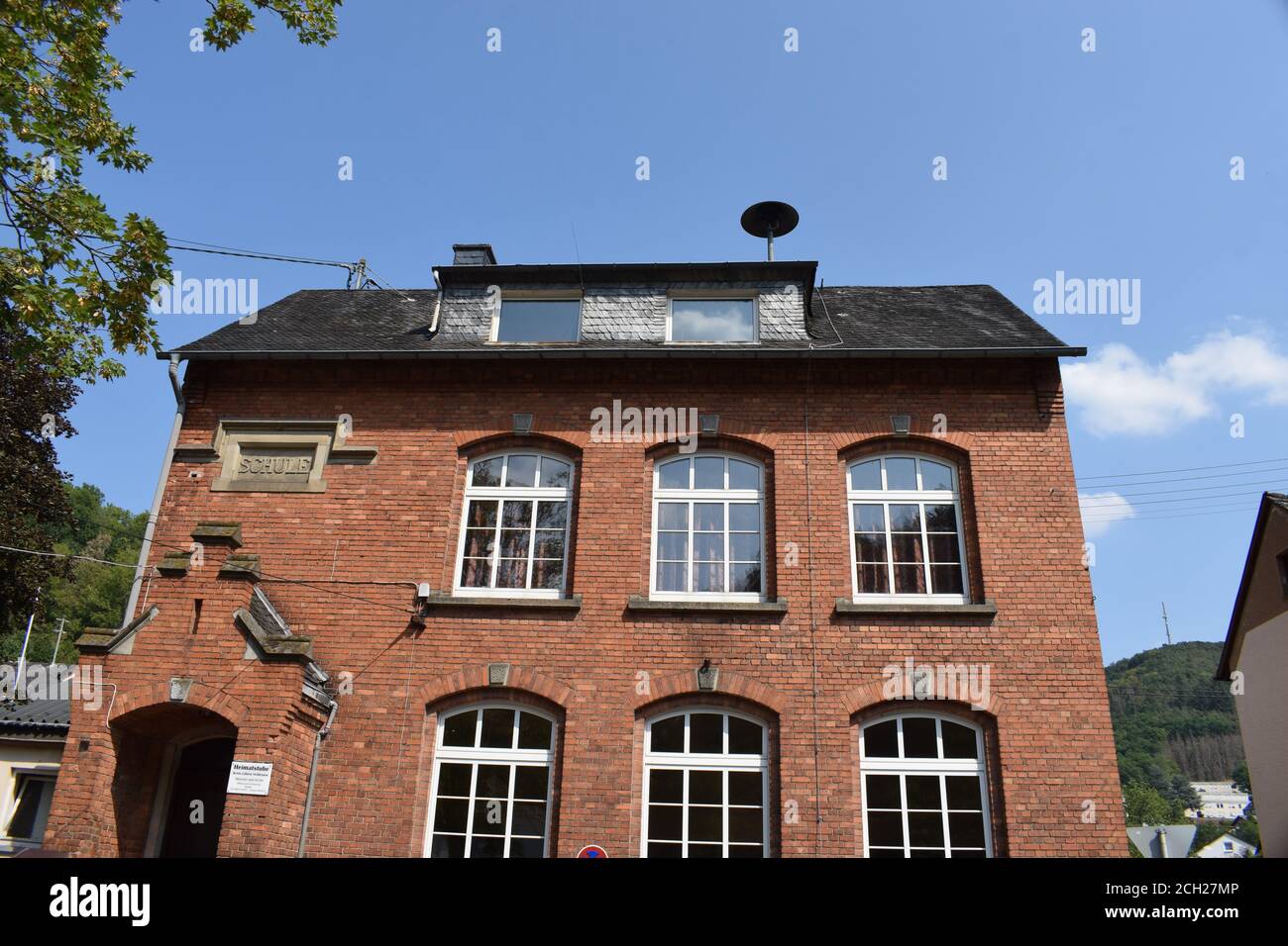 old school building in Germany Stock Photo - Alamy