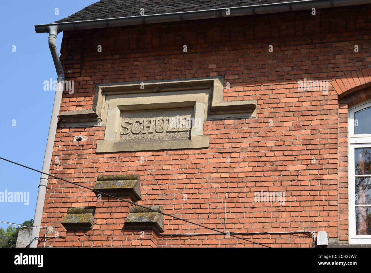 old school building in Germany Stock Photo - Alamy