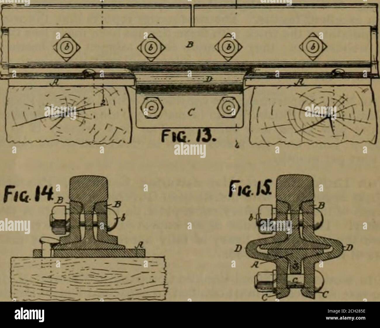 . The railroad and engineering journal . hening-rib b on its under side ...