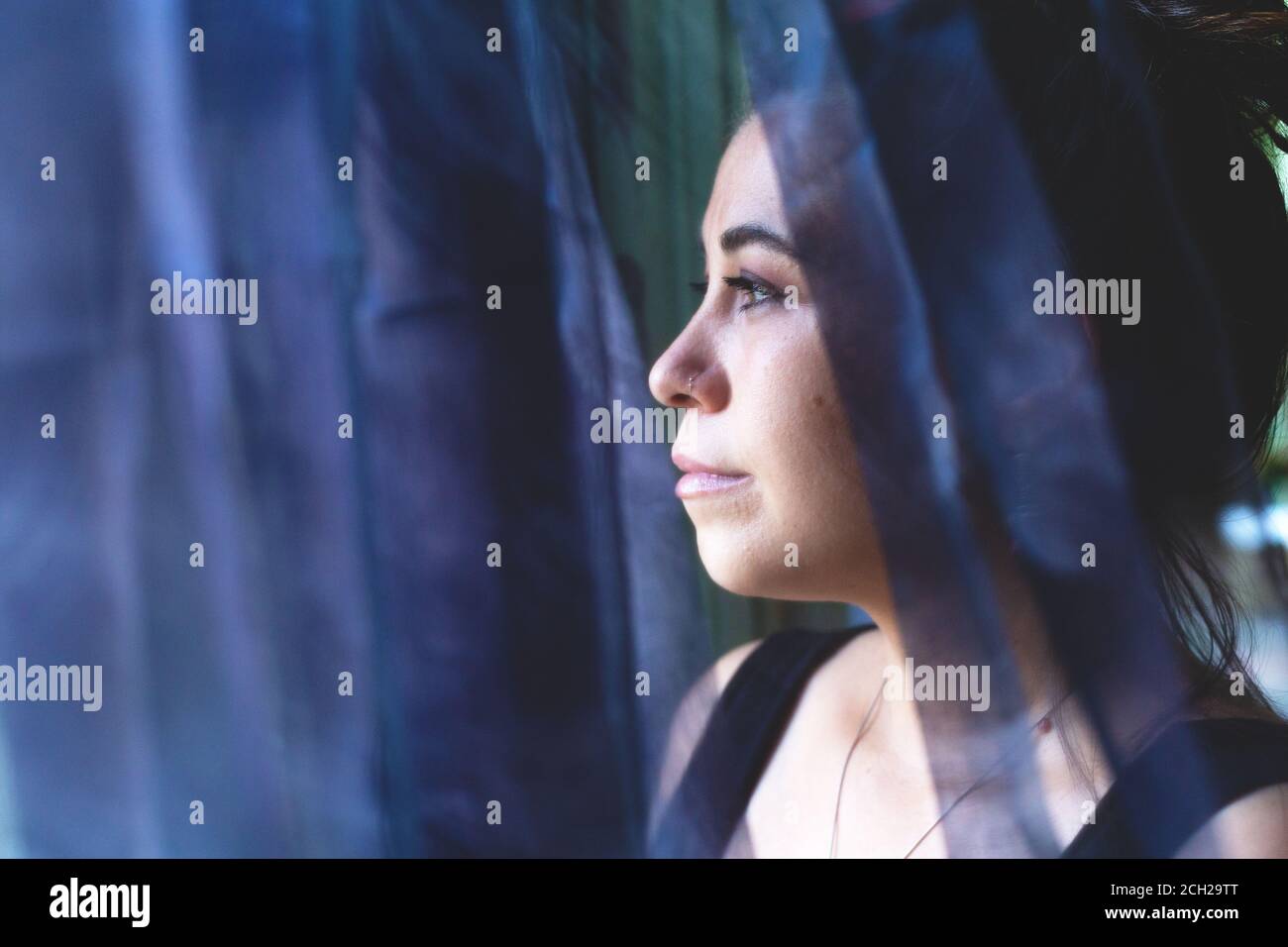 Model melancholy hi-res stock photography and images - Alamy