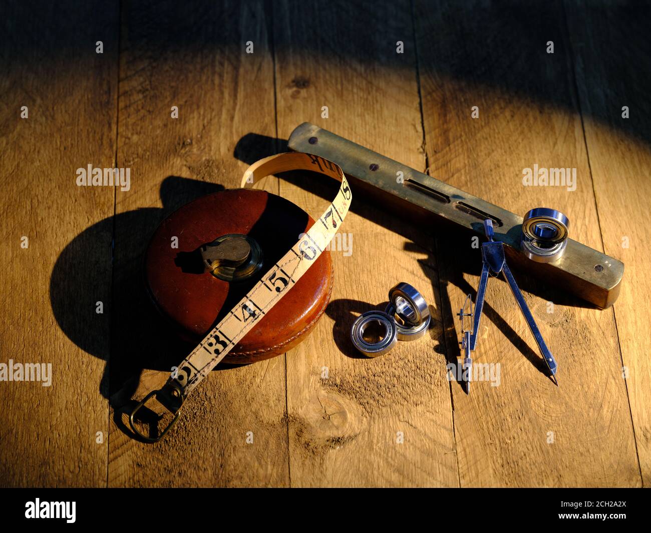 Architects & Engineers Tools Level Tape Measure Bearings Protractor ...