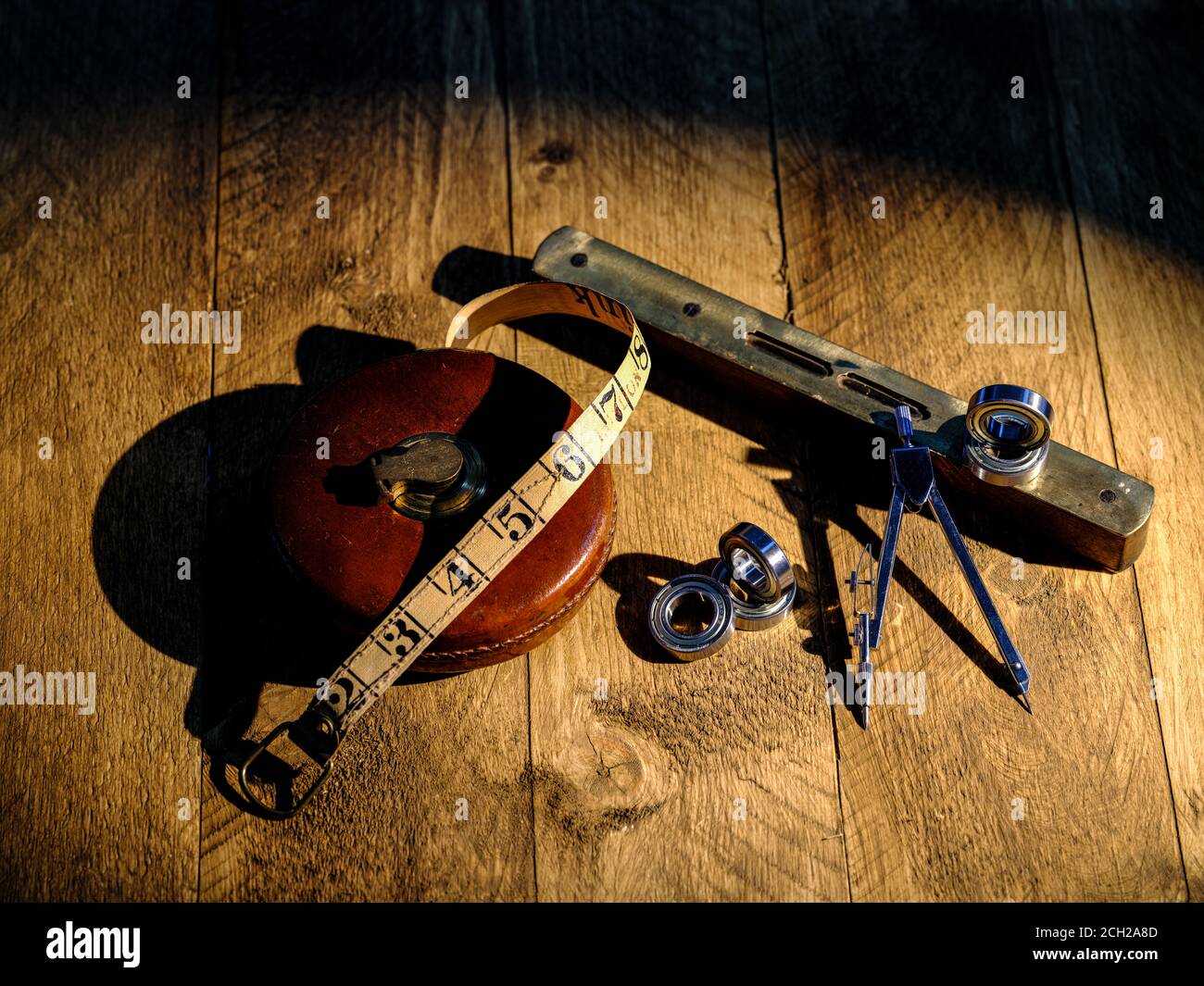 Architects & Engineers Tools Level Tape Measure Bearings Protractor ...