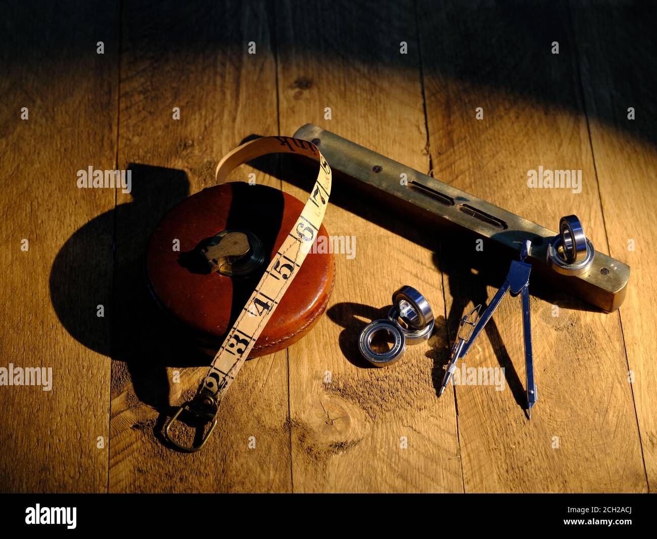 Architects & Engineers Tools Level Tape Measure Bearings Protractor ...