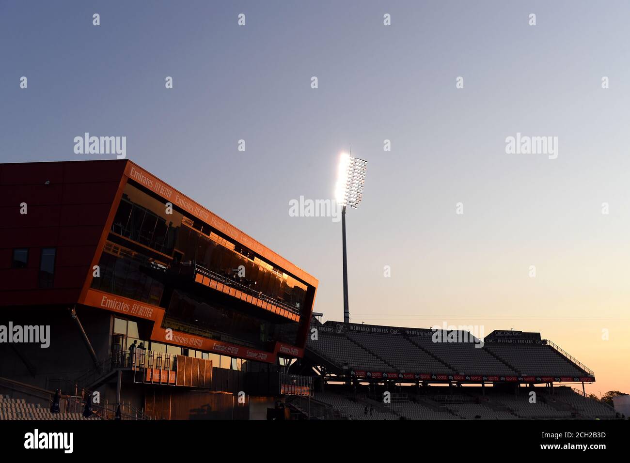 Floodlights at old trafford hi-res stock photography and images - Alamy