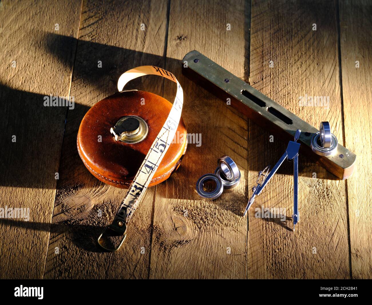 Architects & Engineers Tools Level Tape Measure Bearings Protractor ...